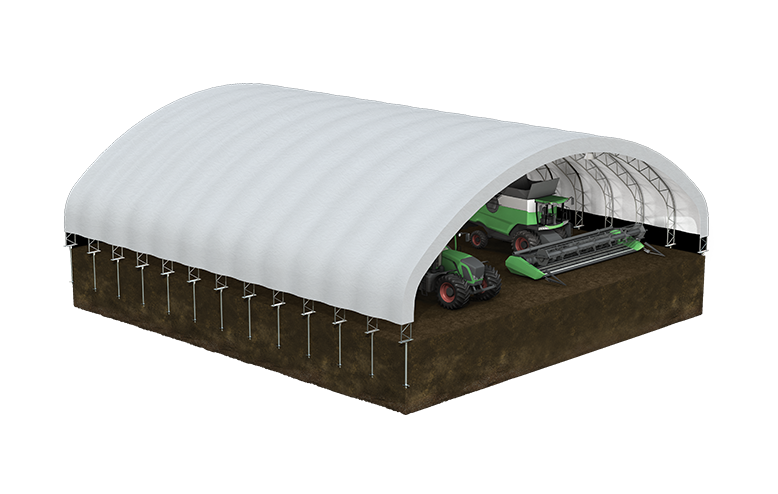 Agricultural Tent Foundation | Use GoliathTech Screw Piles