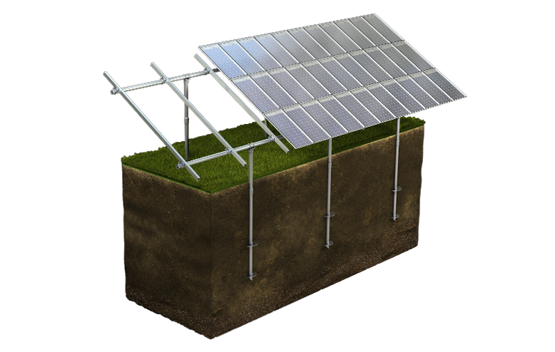 Use Screw Piles for Solar Panel Foundations | GoliathTech