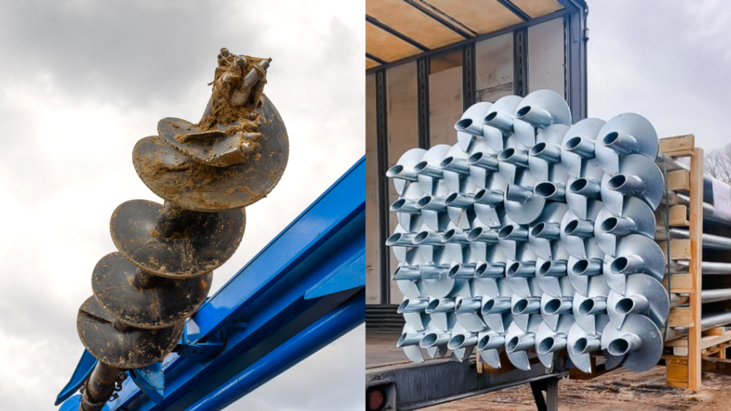 Auger Piles vs Helical Piers: How to Choose? | GoliathTech
