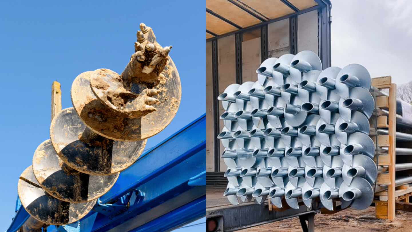 Auger Piles vs Helical Piers: How to Choose? | GoliathTech