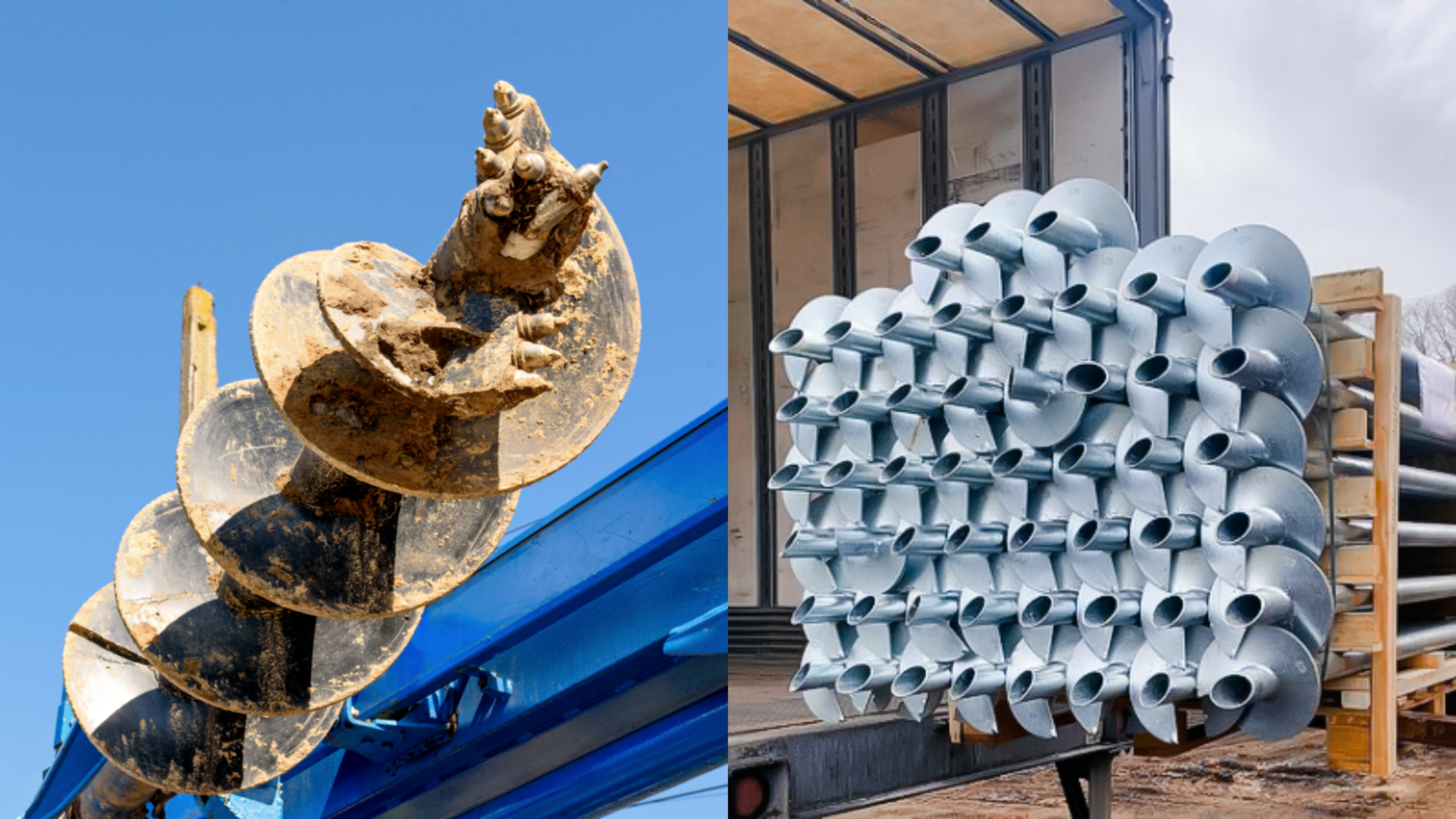 Auger Piles vs Helical Piers: How to Choose? | GoliathTech