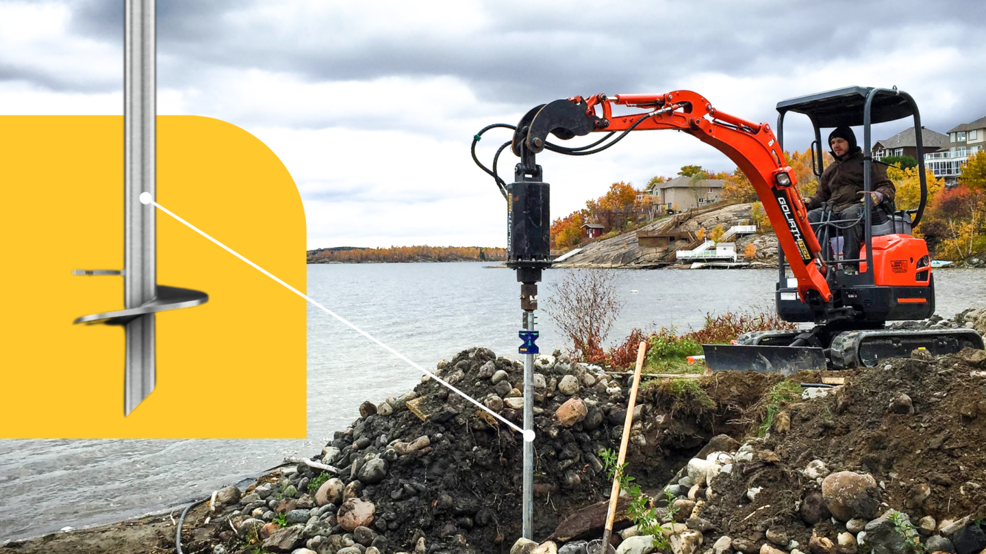 Helical Pier Foundations: Top 4 Pros | GoliathTech