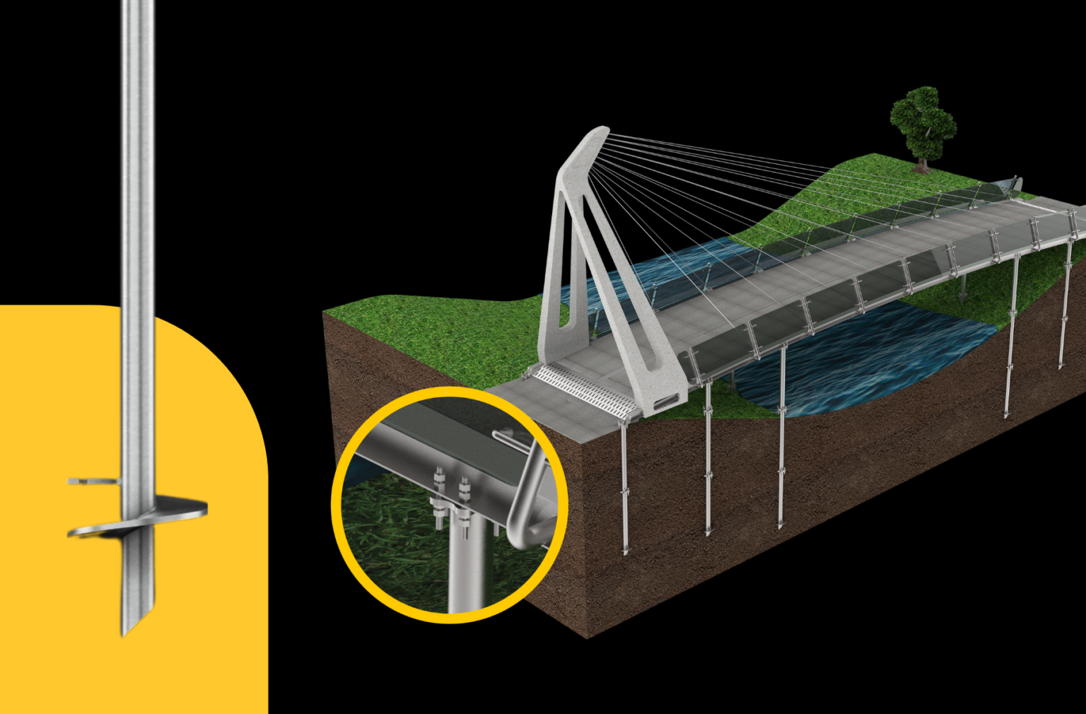 Pier and Pile in Construction Terminology | GoliathTech