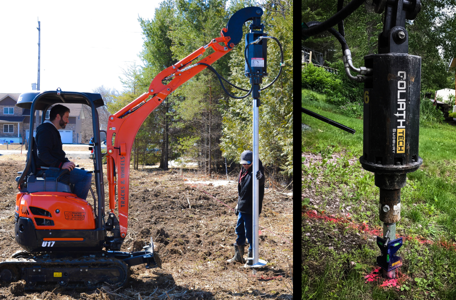 Driven Piles vs Bored Piles vs CFA Piles and Helical Piers | GoliathTech