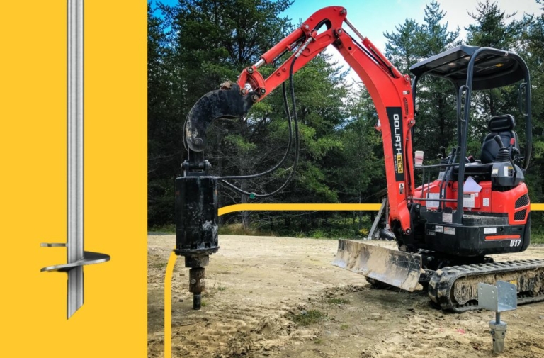 Auger Cast Piles, Driven Piles, and Helical Piers Explored | GoliathTech