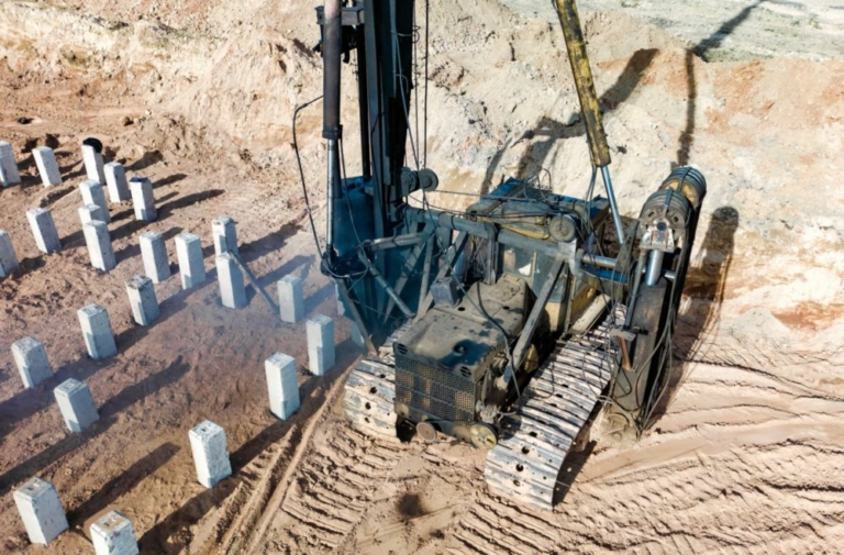 Drill Shafts vs Driven Piles vs Helical Piers | GoliathTech